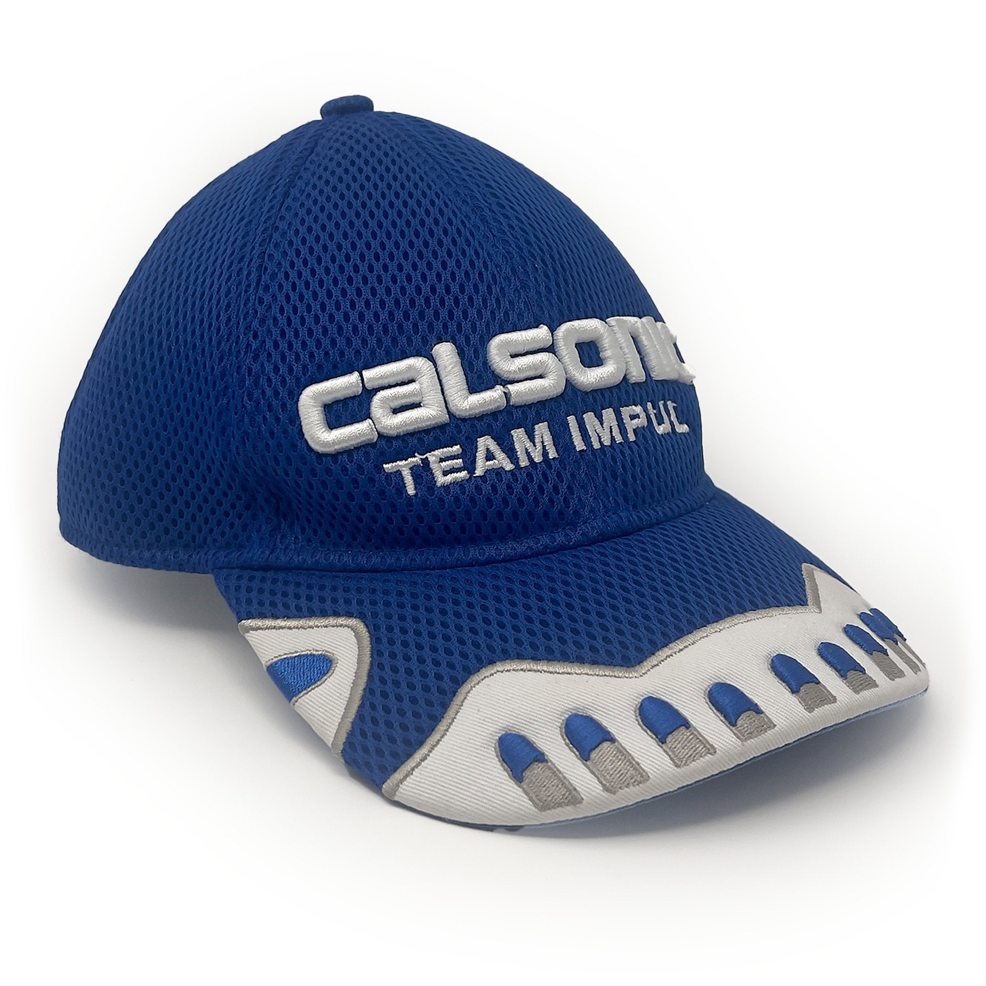 JDM Retro Japan JGTC Calsonic Team Impul Super GT Knit Hat Cap Blue ...
