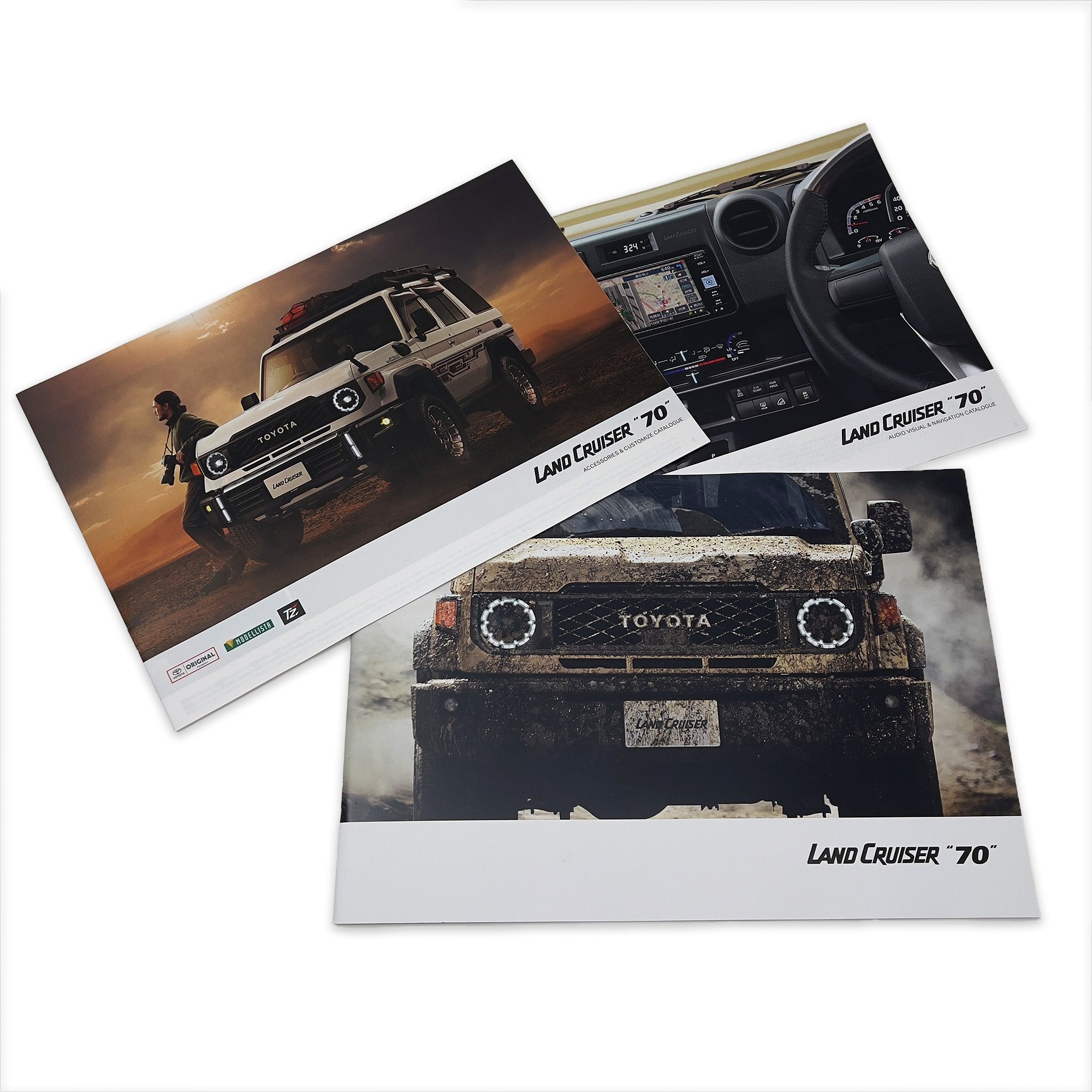 New JDM Japan Toyota Land Cruiser 70 Catalog Brochure Set 2023 – Sugoi JDM