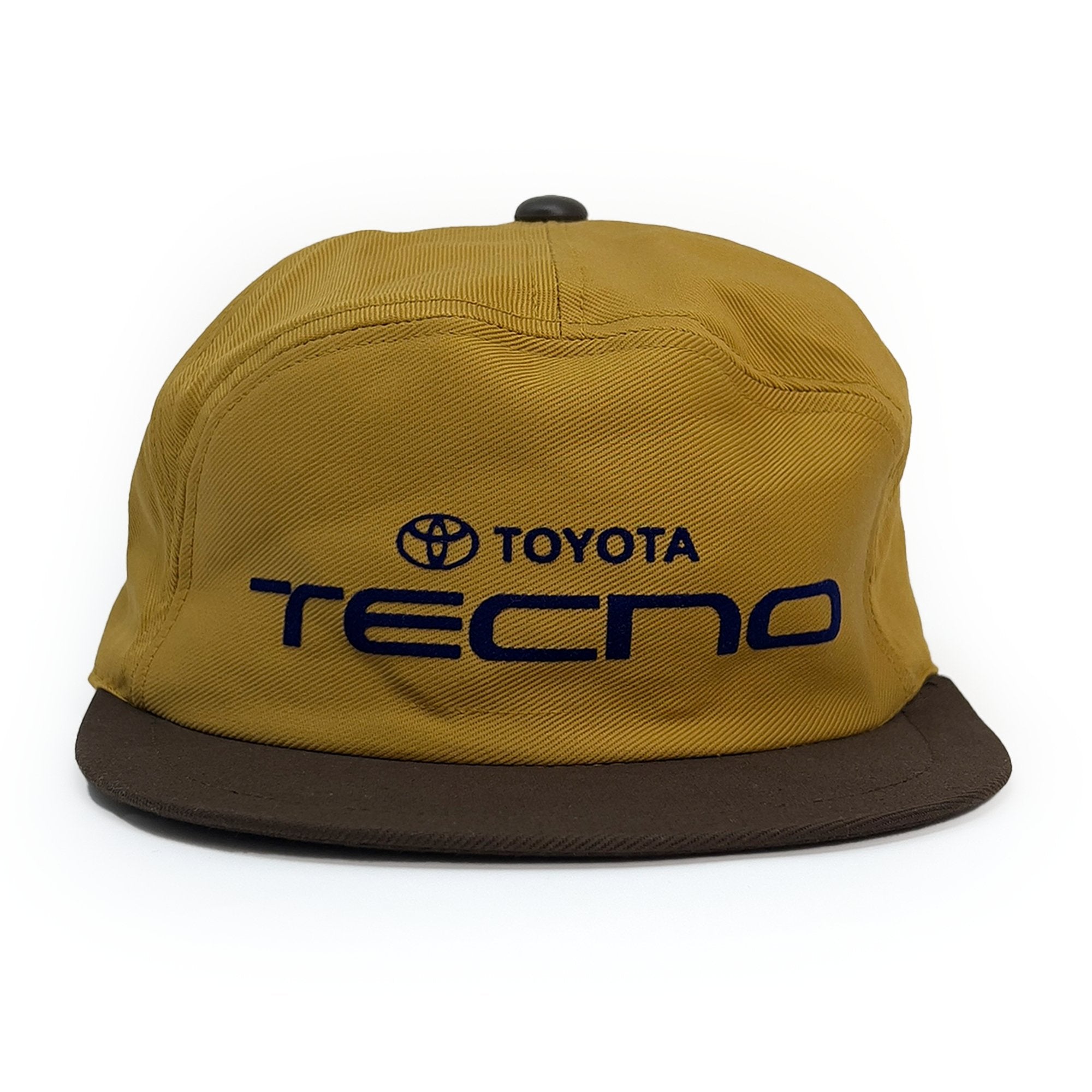 New Vintage JDM Showa Era Japan Toyota Tecno Mechanics Hat Cap Brown ...