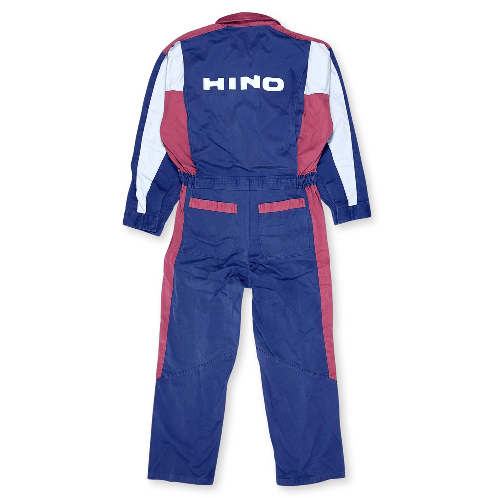 Retro Japan Showa Era JDM Hino Toyota Motors Staff Tsunagi Coveralls B ...