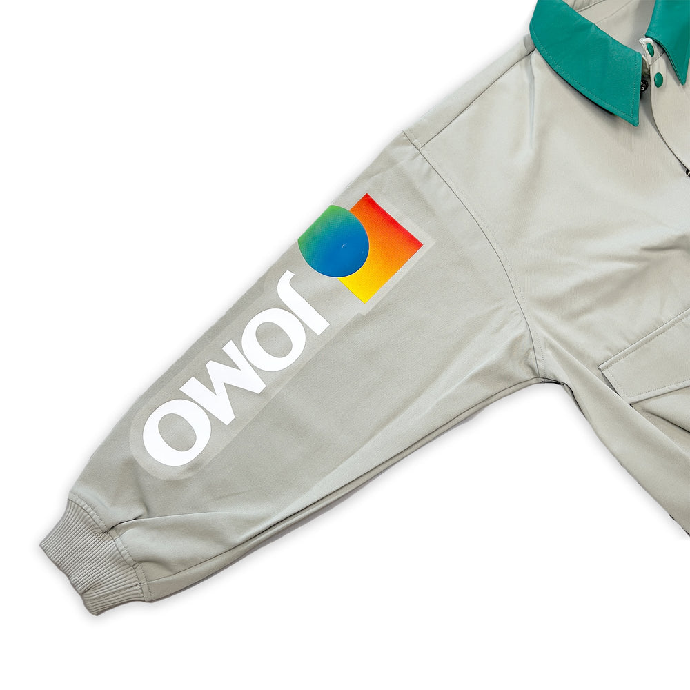 Retro 1990s JDM Japan Jomo Oil Gas Station Staff Uniform Jacket Jumper ...