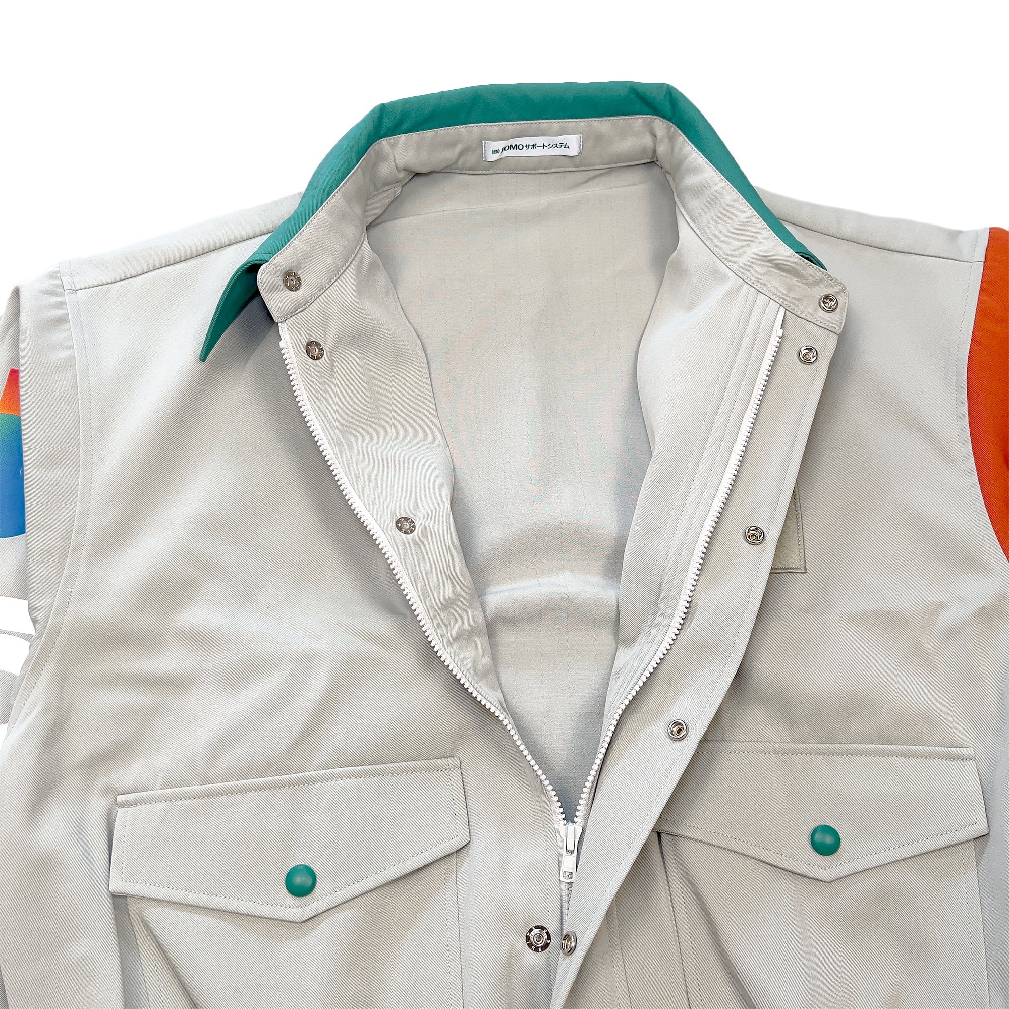 Retro 1990s JDM Japan Jomo Oil Gas Station Staff Uniform Jacket Jumper ...