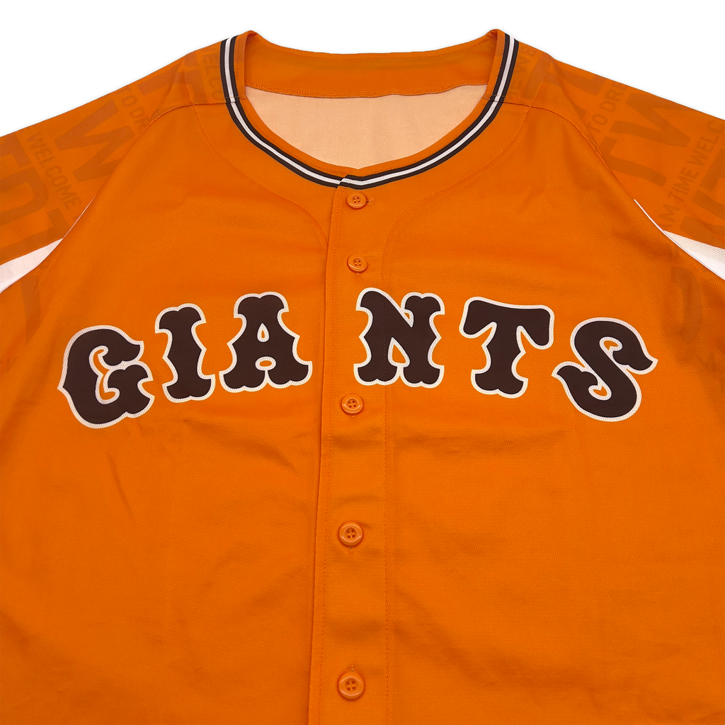 Japan NPB Tokyo Yomiuri Giants Welcome To Dream Time Baseball Jersey ...
