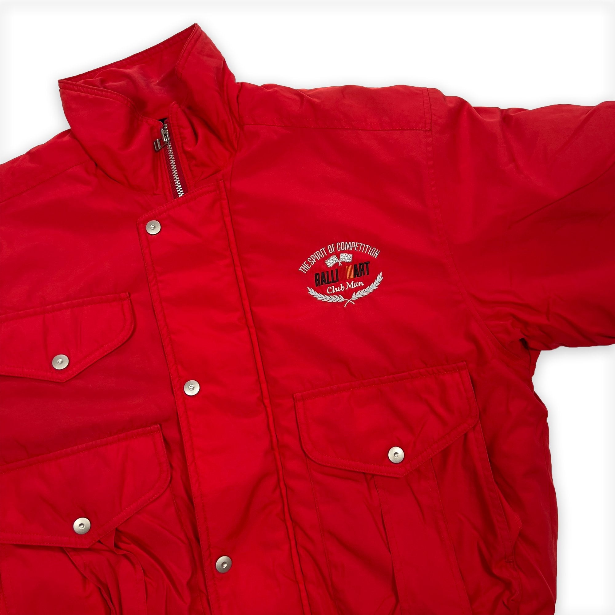 Vintage JDM Japan Mitsubishi Ralliart Racing Club Man Team Jacket ...