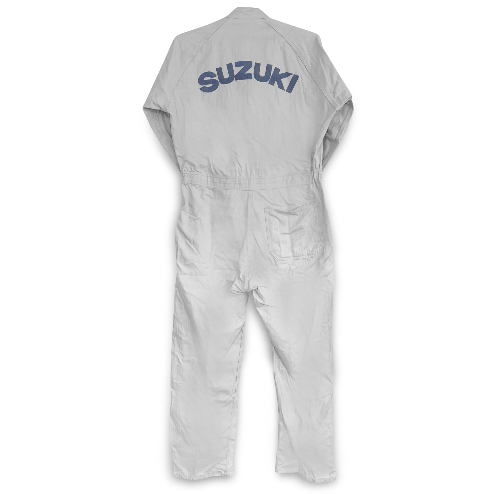 Vintage Showa Era JDM Japan Suzuki Mechanic Coveralls Tsunagi Light ...