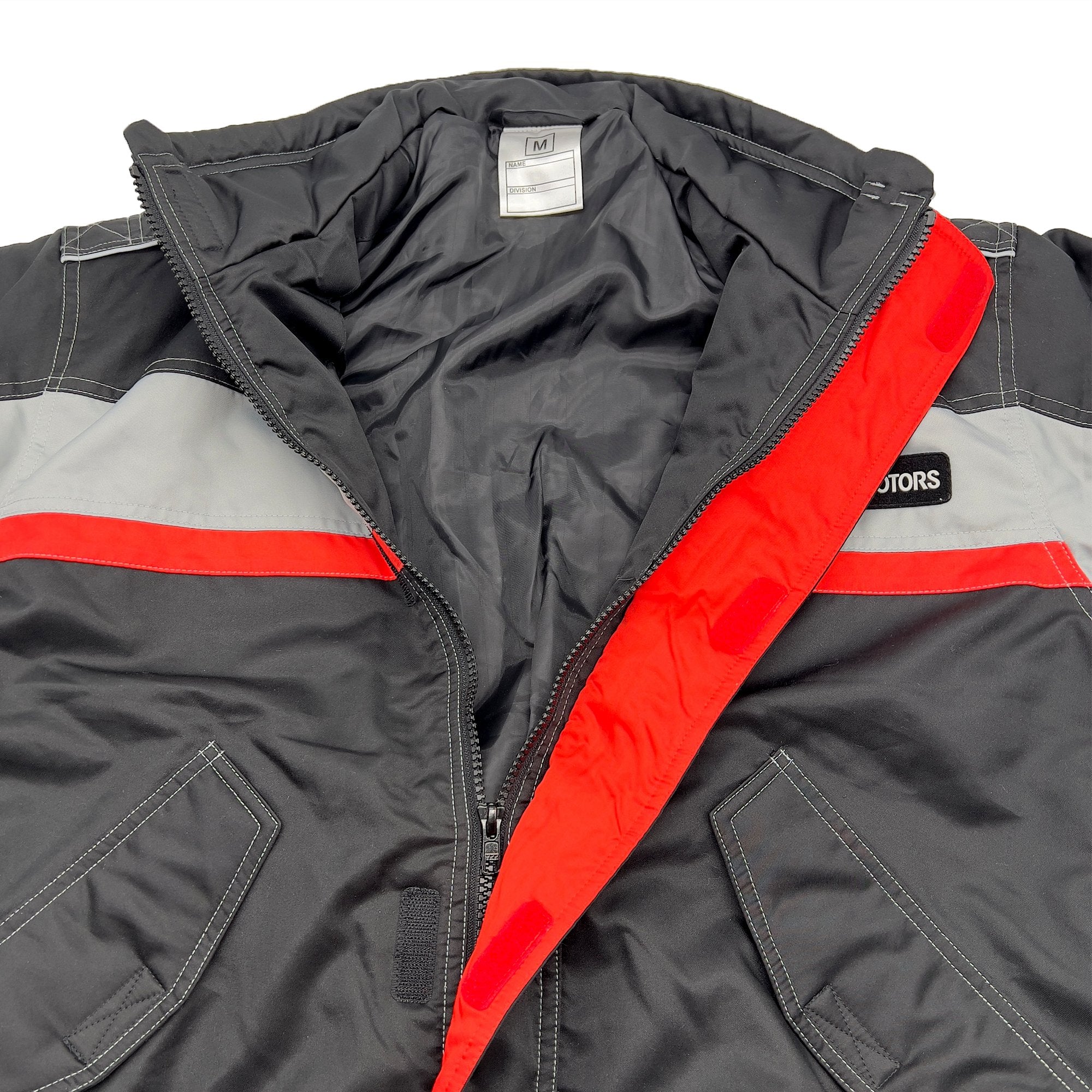 Genuine Japan JDM Mitsubishi Motors Service Staff Mechanic Jacket Black ...