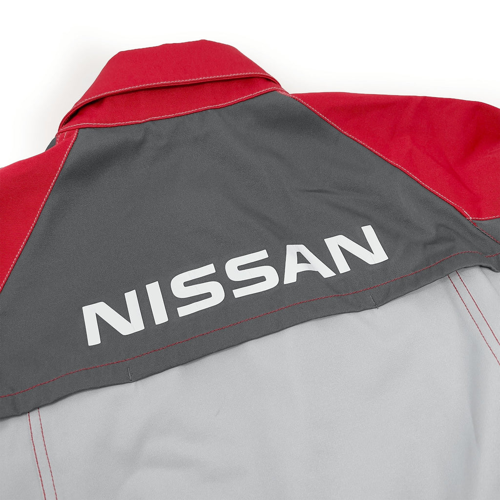 Genuine Retro JDM Workwear Nissan Japan Mechanic Jacket Coat Red ...