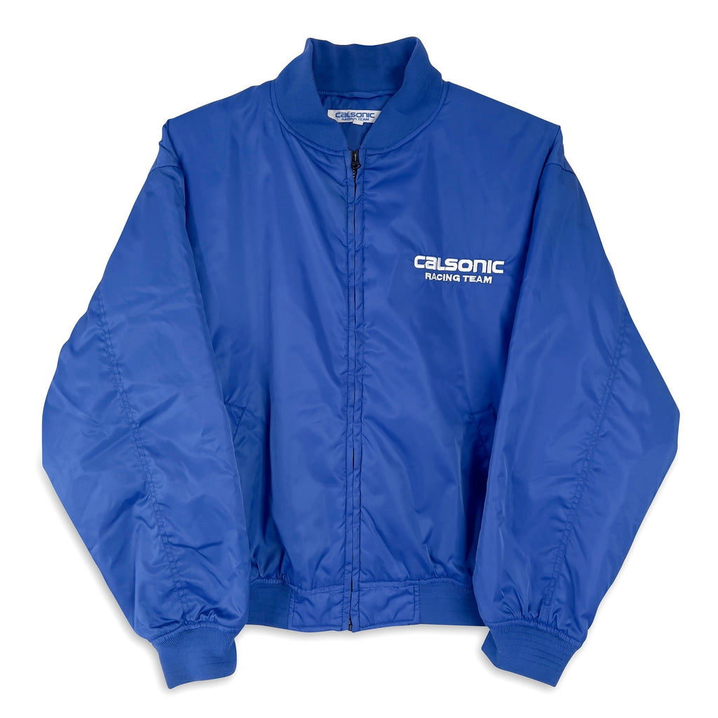 JDM Japan Calsonic Team Impul JGTC Super GT Racing Winter Jacket Blue ...