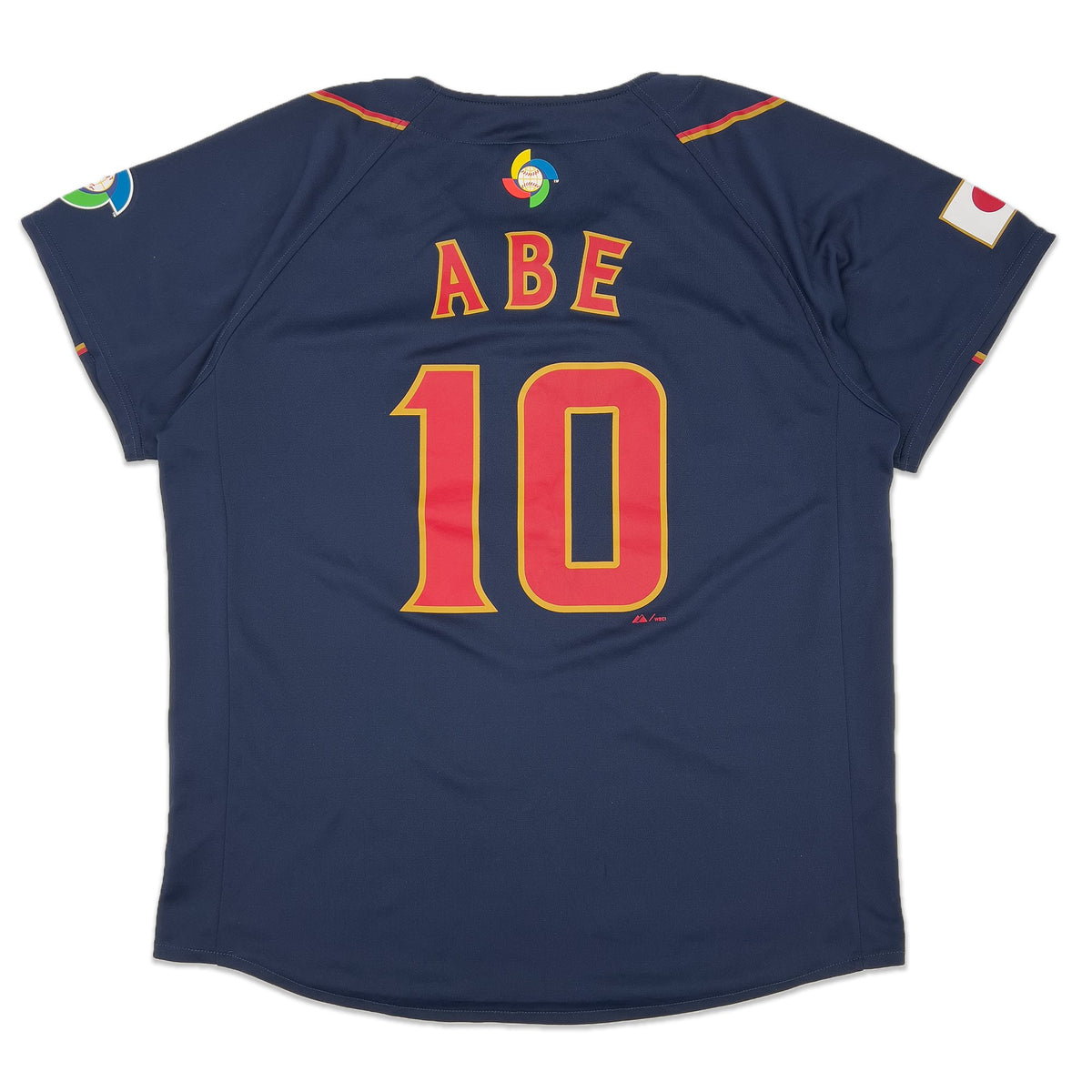 Majestic Japan WBC 2013 World Baseball Classic Shinnosuke Abe Jersey ...
