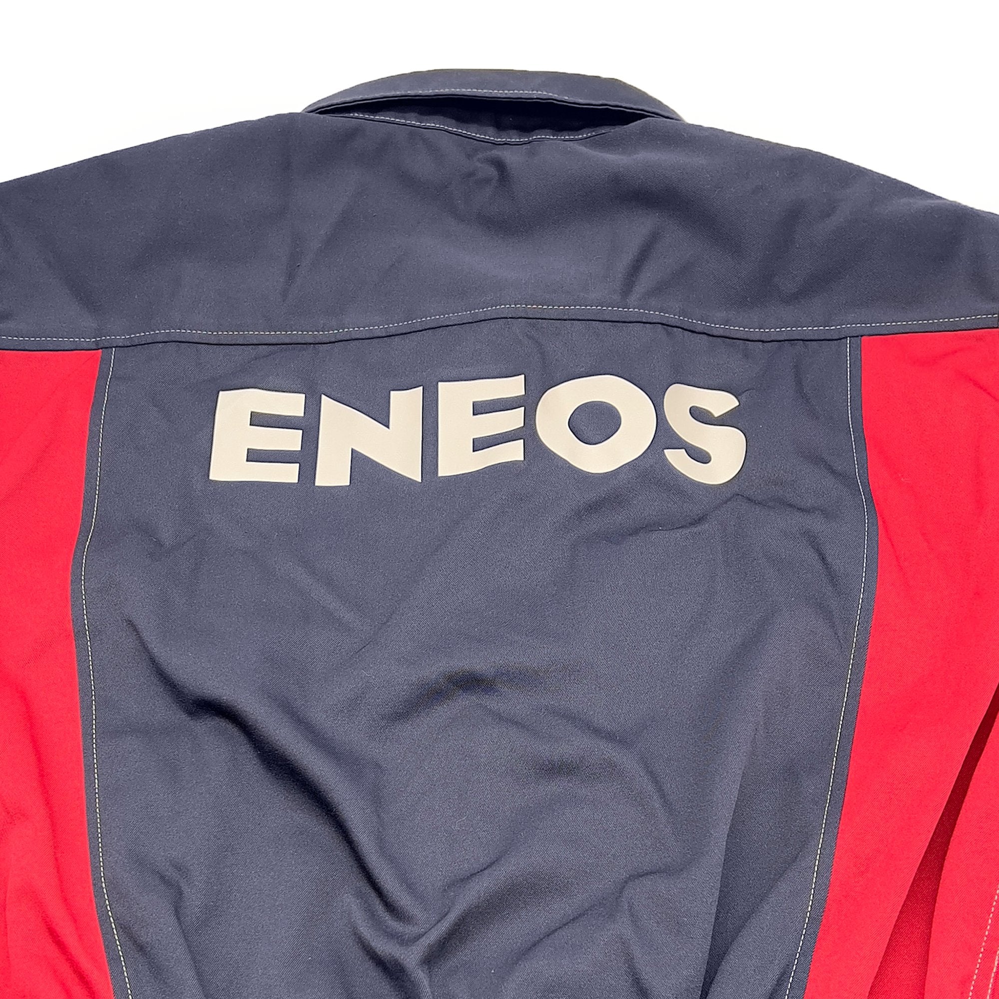 New JDM Japan Eneos Oil Heavy Duty Staff Coveralls Tsunagi Jumpsuit ...