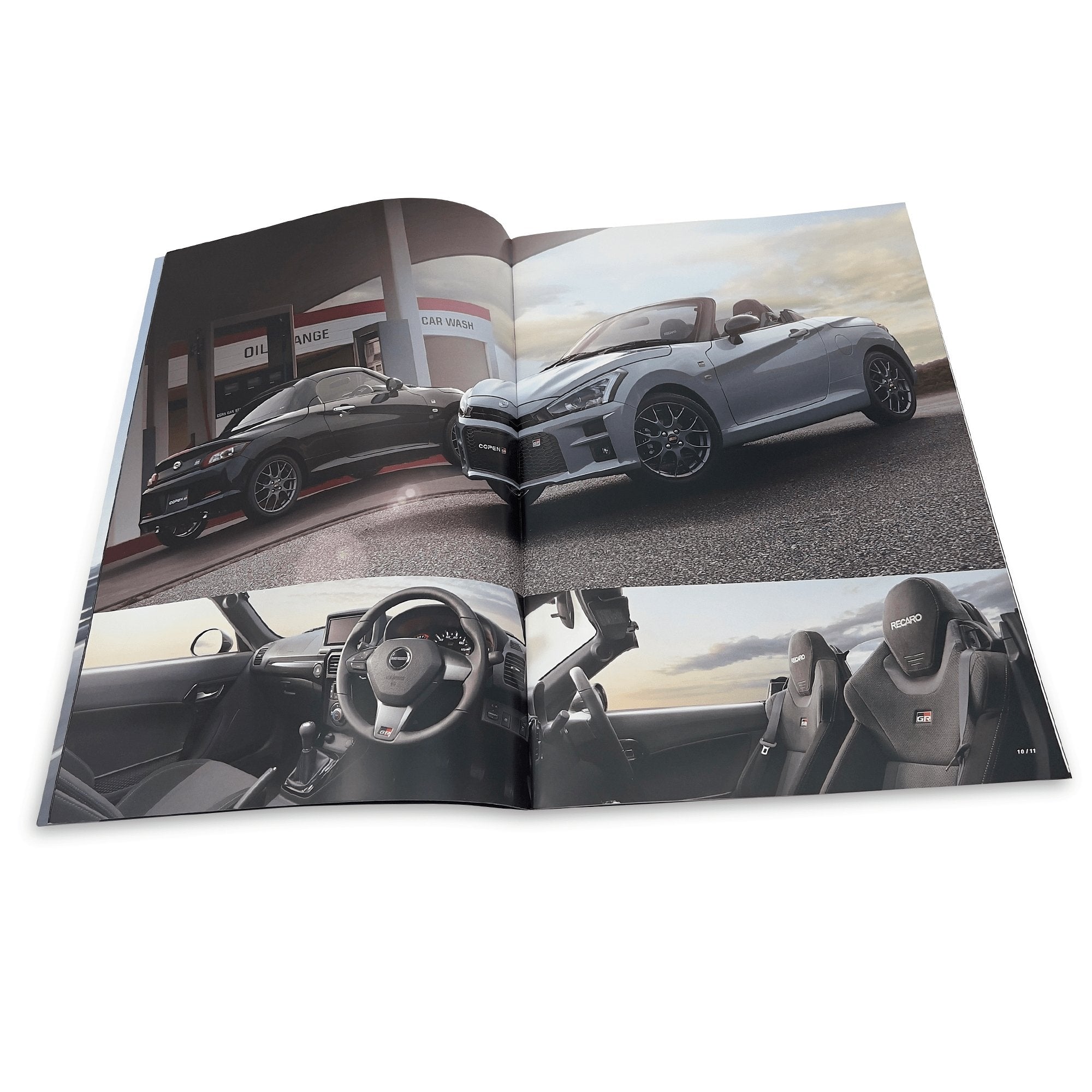 New JDM Japan Toyota Copen GR Sport Manufacturer Catalog Brochure Set ...