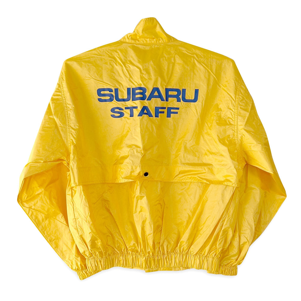 New Retro Genuine JDM Japan Subaru WRC Team Staff Jacket Yellow – Sugoi JDM