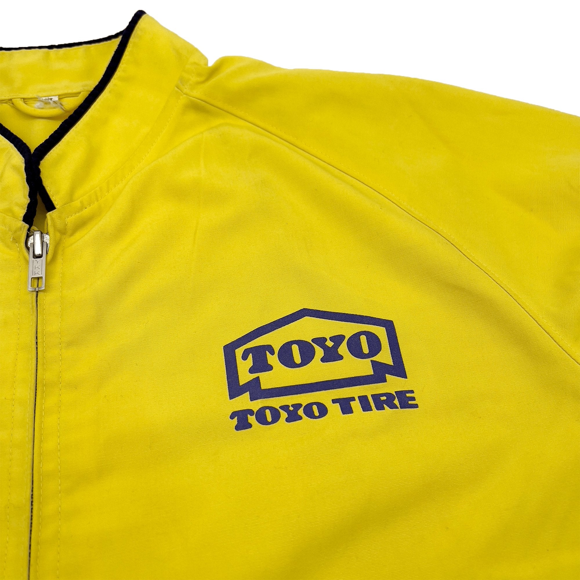 Rare Showa Era Vintage JDM Toyo Tires Z Radial Steel Pit Crew Jacket ...