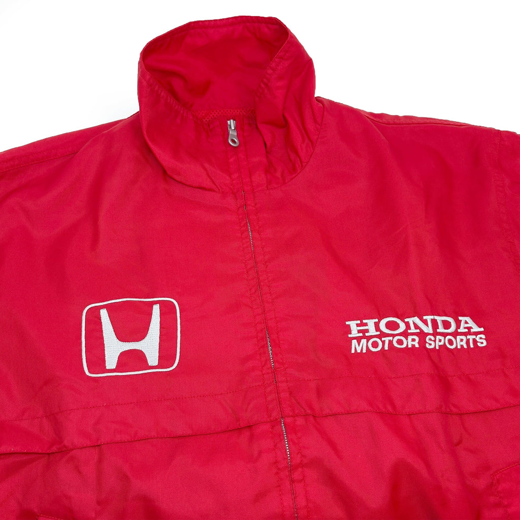Retro Genuine JDM Japan Honda Motor Sports Racing Team Jacket Red ...