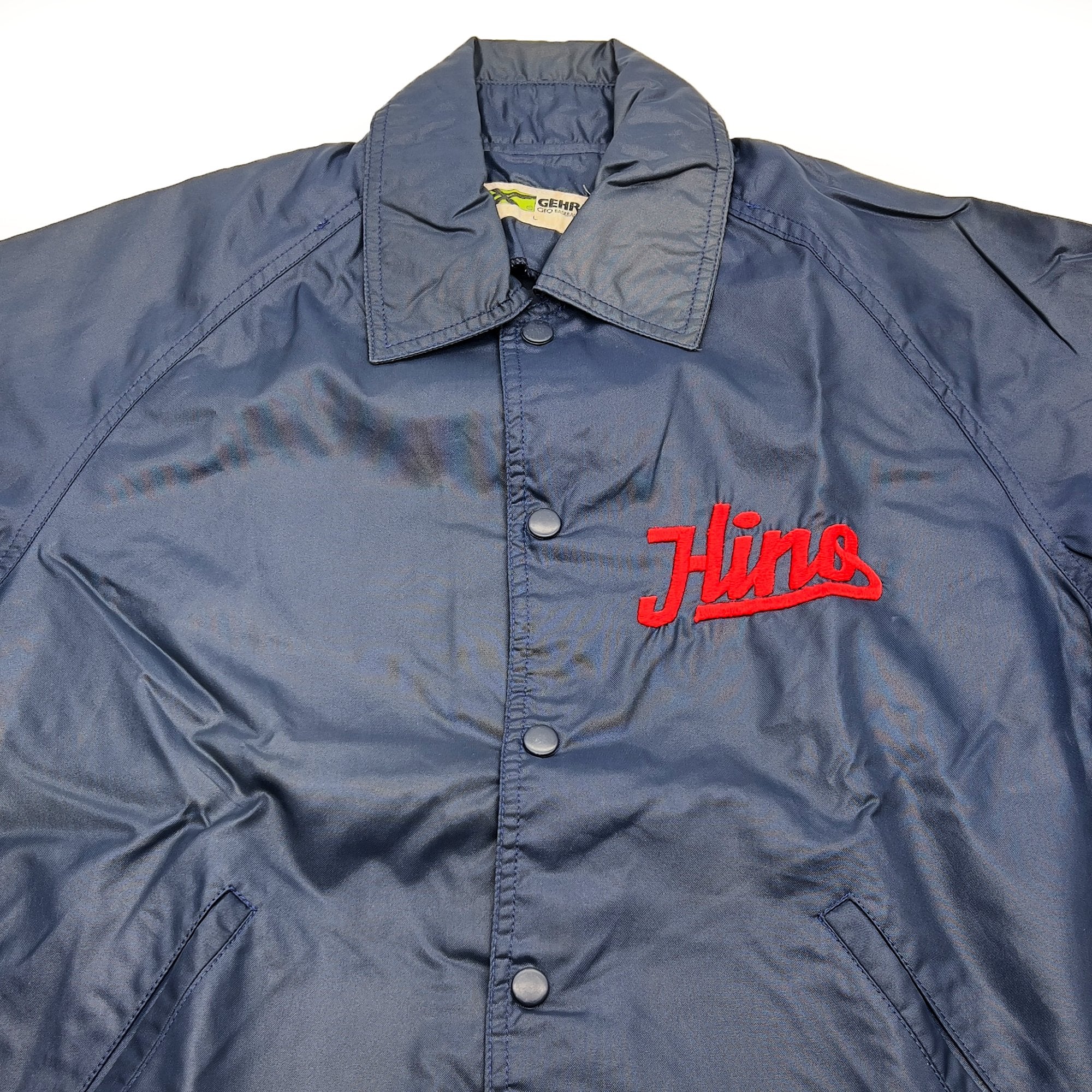 Retro Japan Showa Era JDM Hino Toyota Motors Staff Coaches Jacket Blue ...