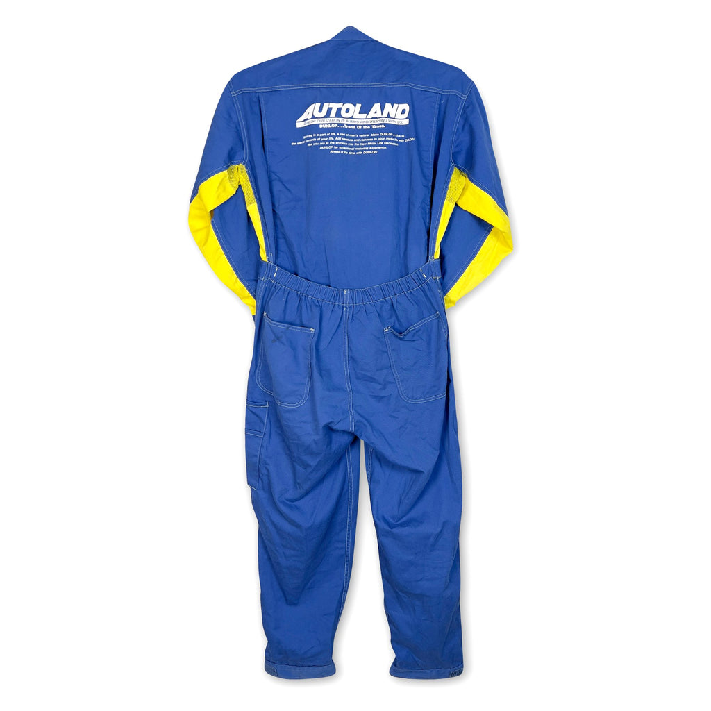 Retro JDM Dunlop Japan Autoland Summer Coveralls Tsunagi Mechanic Suite ...