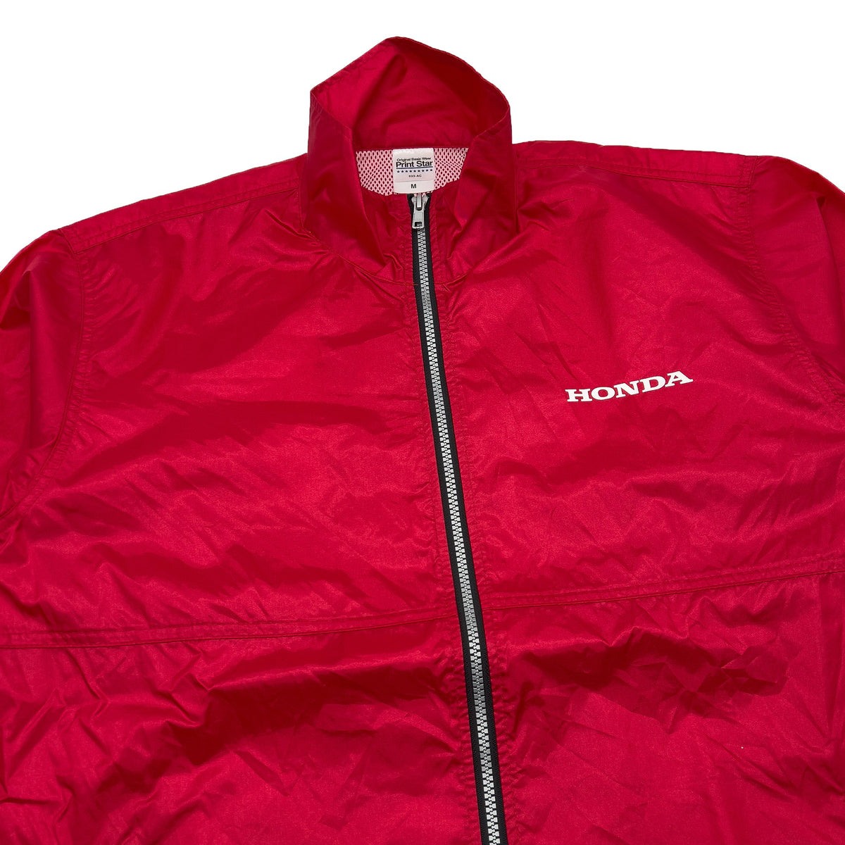 Retro JDM Japan Honda Motor Sports Racing Team Windbreaker Jacket Red ...