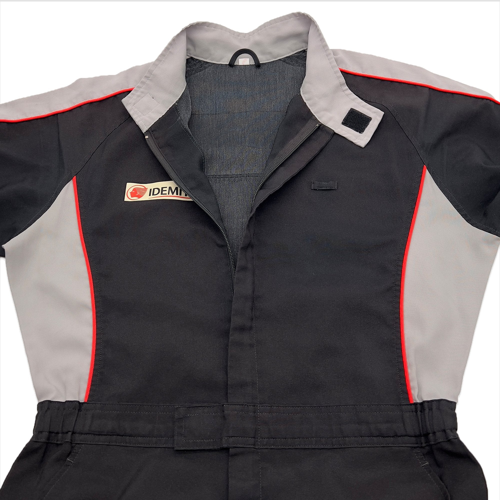 Retro JDM Japan Idemitsu Oil Mechanic Summer Coveralls Tsunagi Black ...