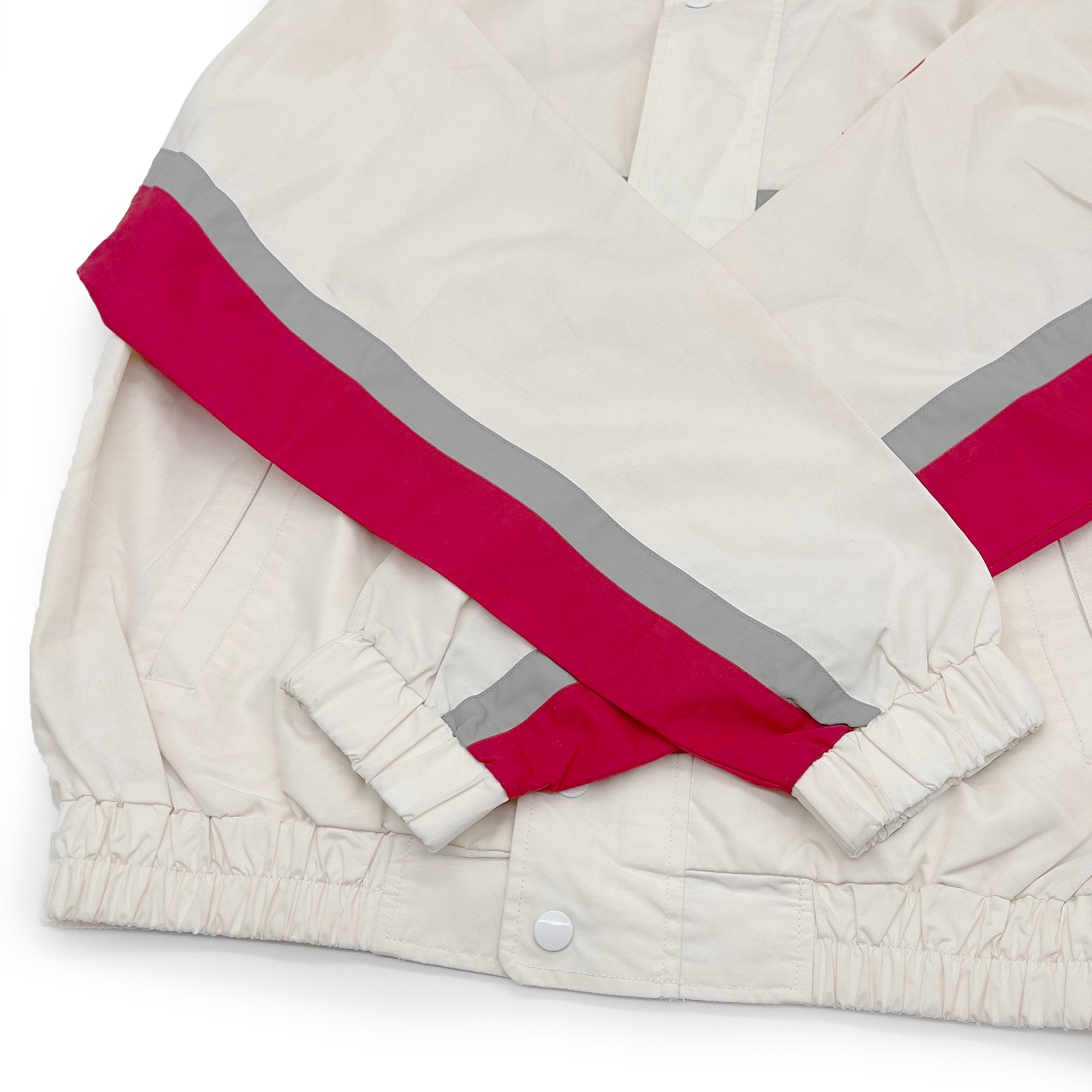 Retro Showa Era JDM Japan Honda Racing Team Light Jacket White – Sugoi JDM