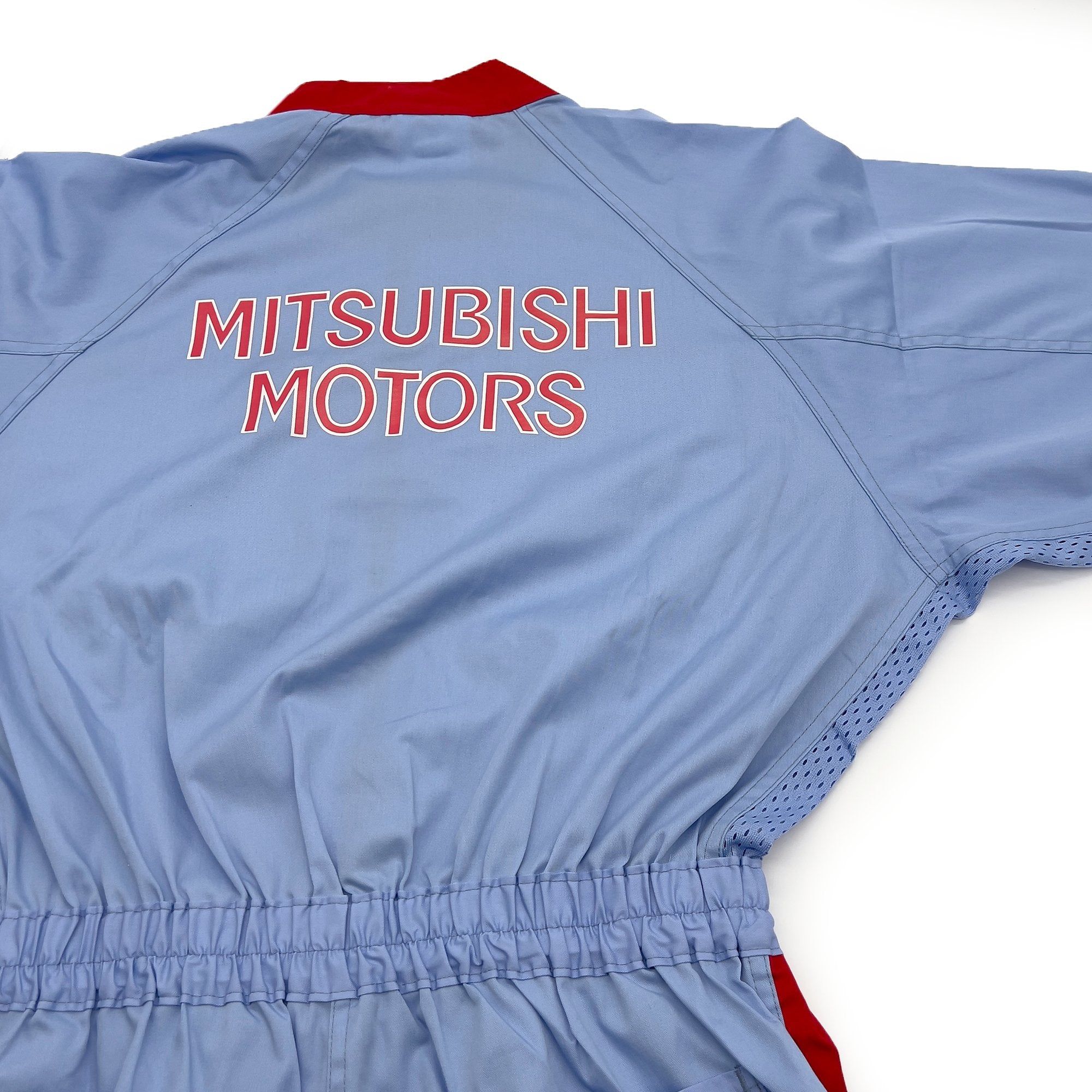 Retro JDM Japan Mitsubishi Motors Fuso Mechanic Coveralls Tsunagi Blue ...