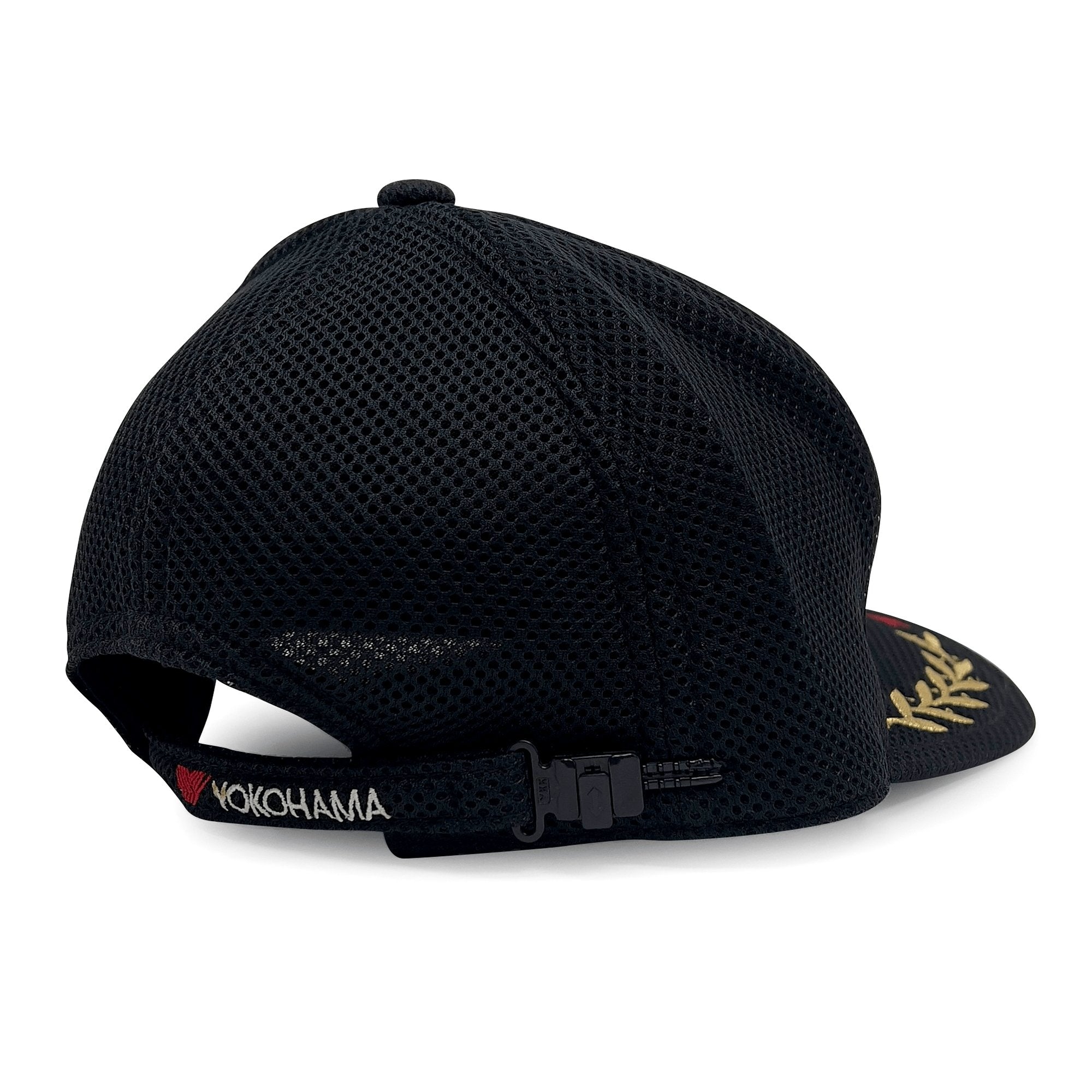 Vintage 1990s JDM Japan Advan Yokohama Mesh Victory Hat Cap Black ...