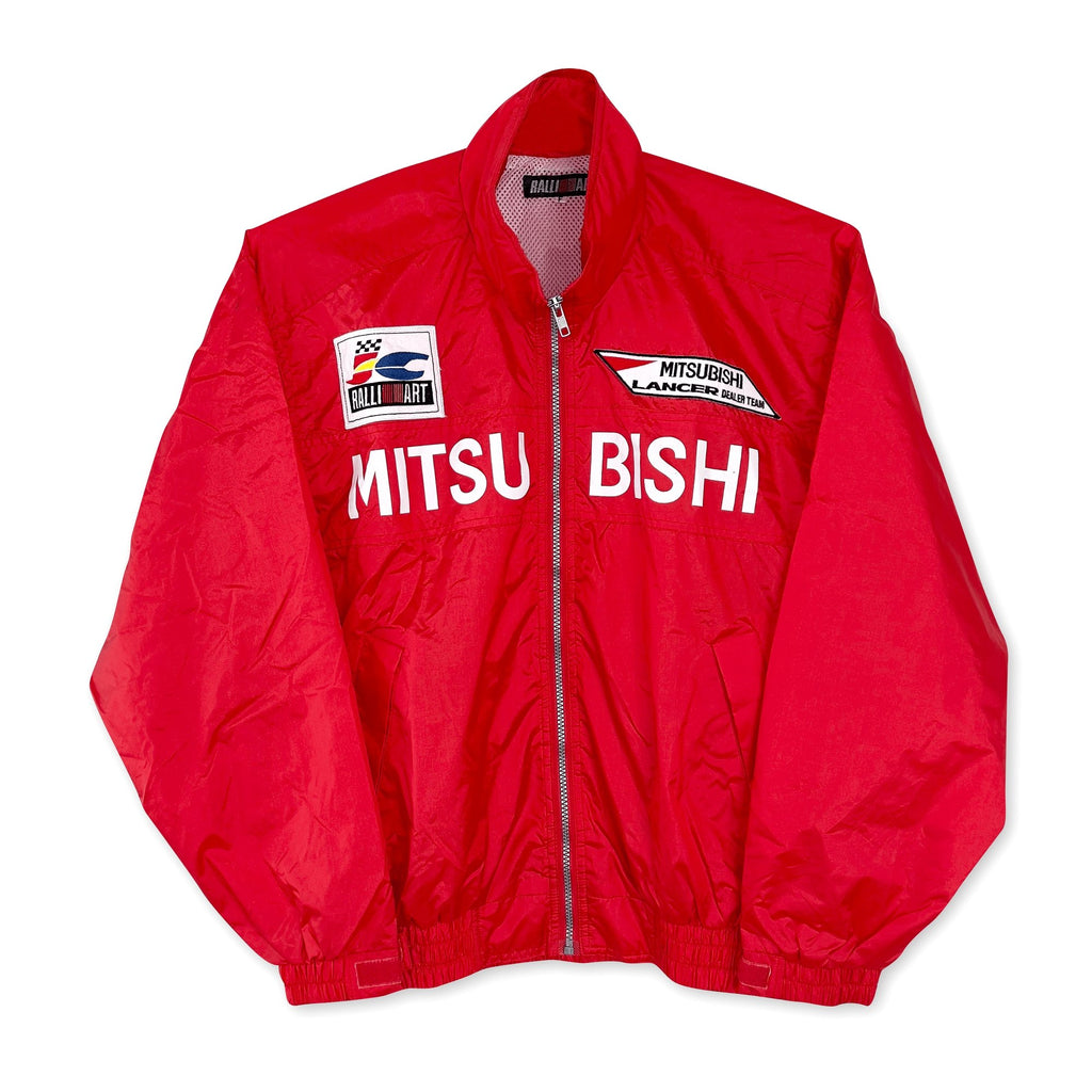 Vintage JDM Japan Mitsubishi Ralliart Racing Lancer Dealer Team Jacket ...