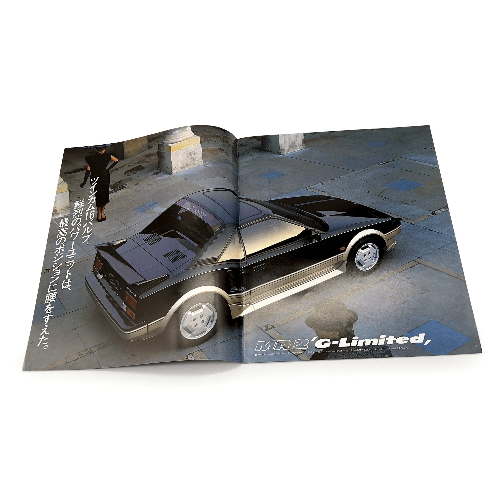 Vintage JDM Japan Showa Era Toyota MR2 AW11 Catalog 1986 – Sugoi JDM
