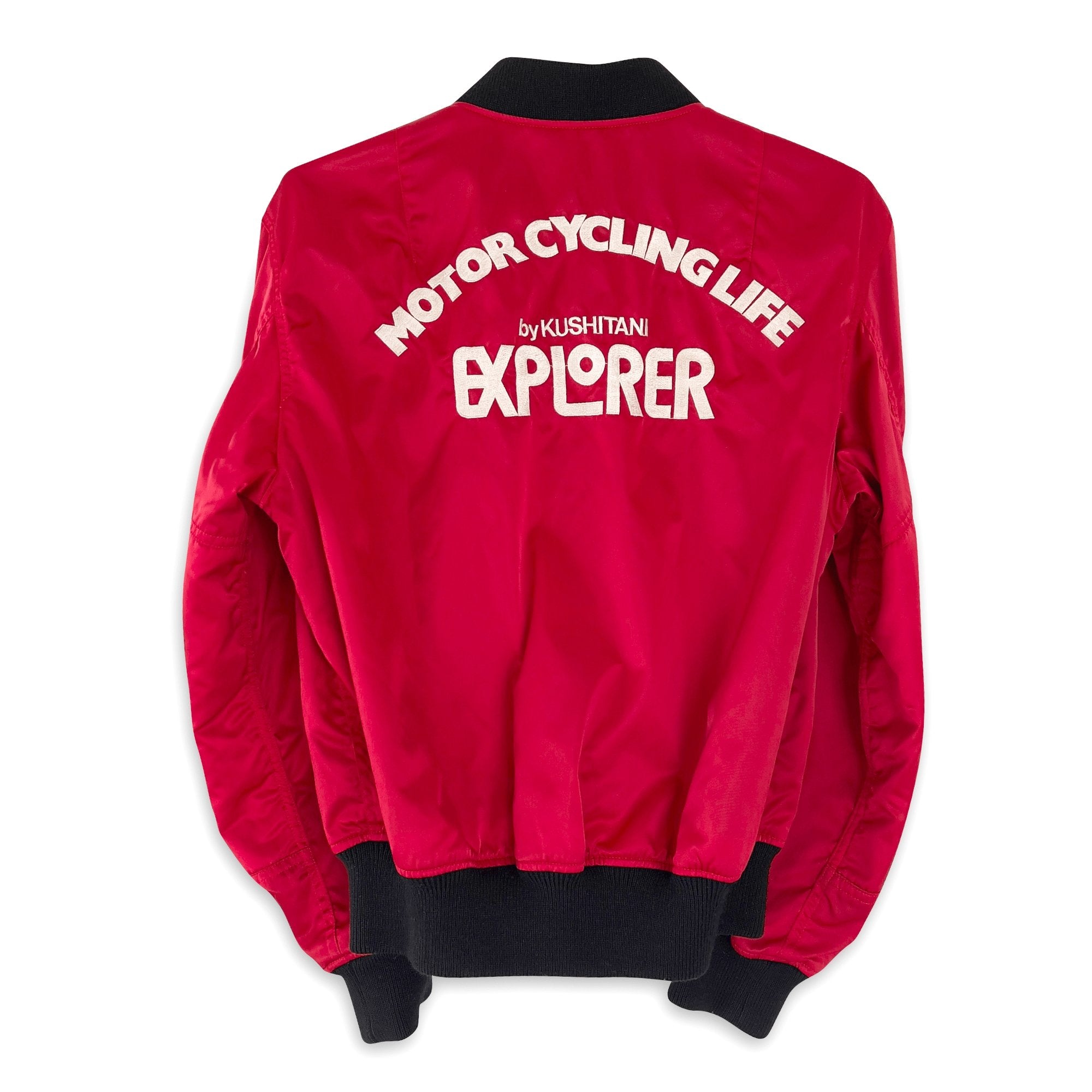 Vintage JDM Japanese Kushitani Motorcycling Life Explorer Jacket ...