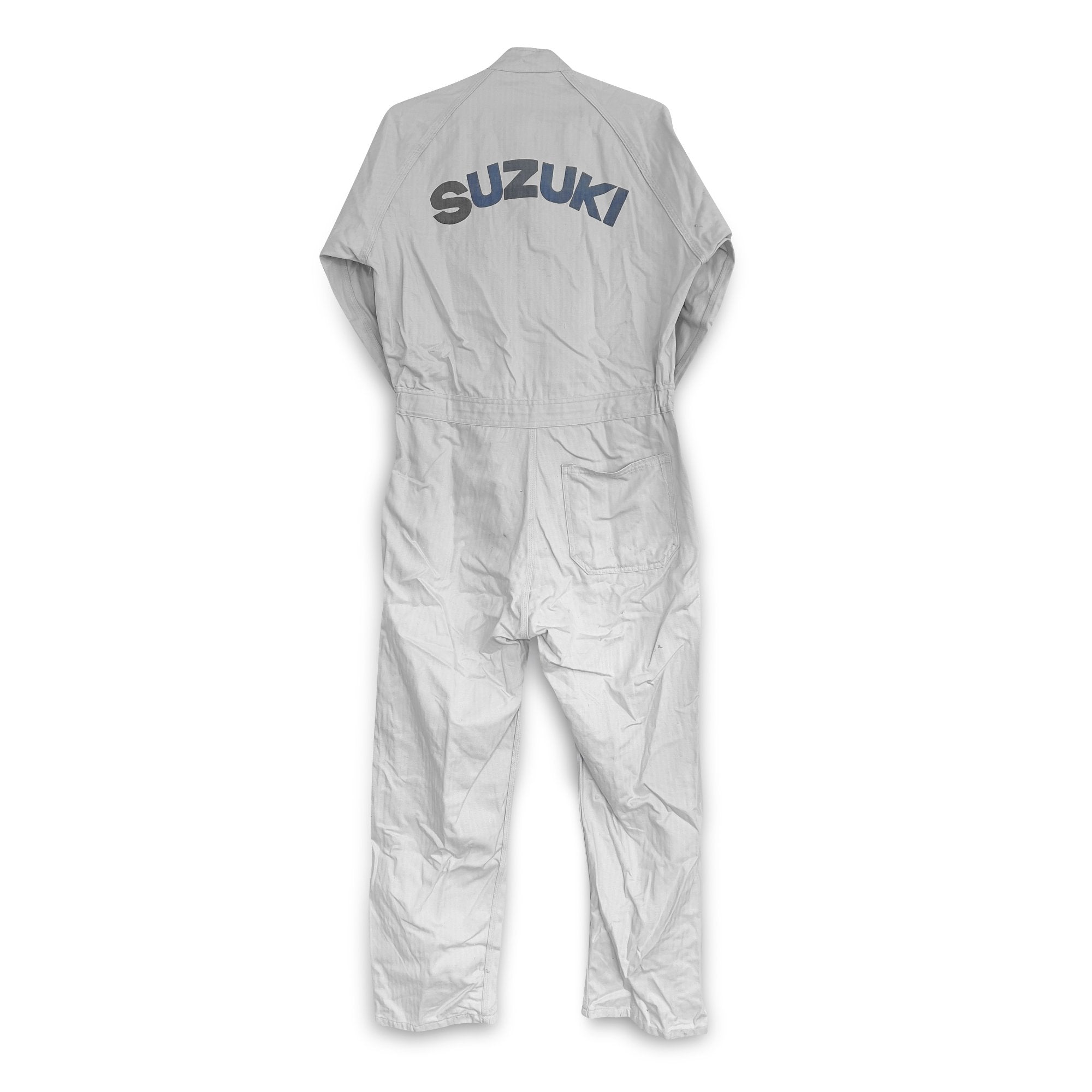 Vintage Showa Era JDM Japan Suzuki Mechanic Coveralls Tsunagi Light ...