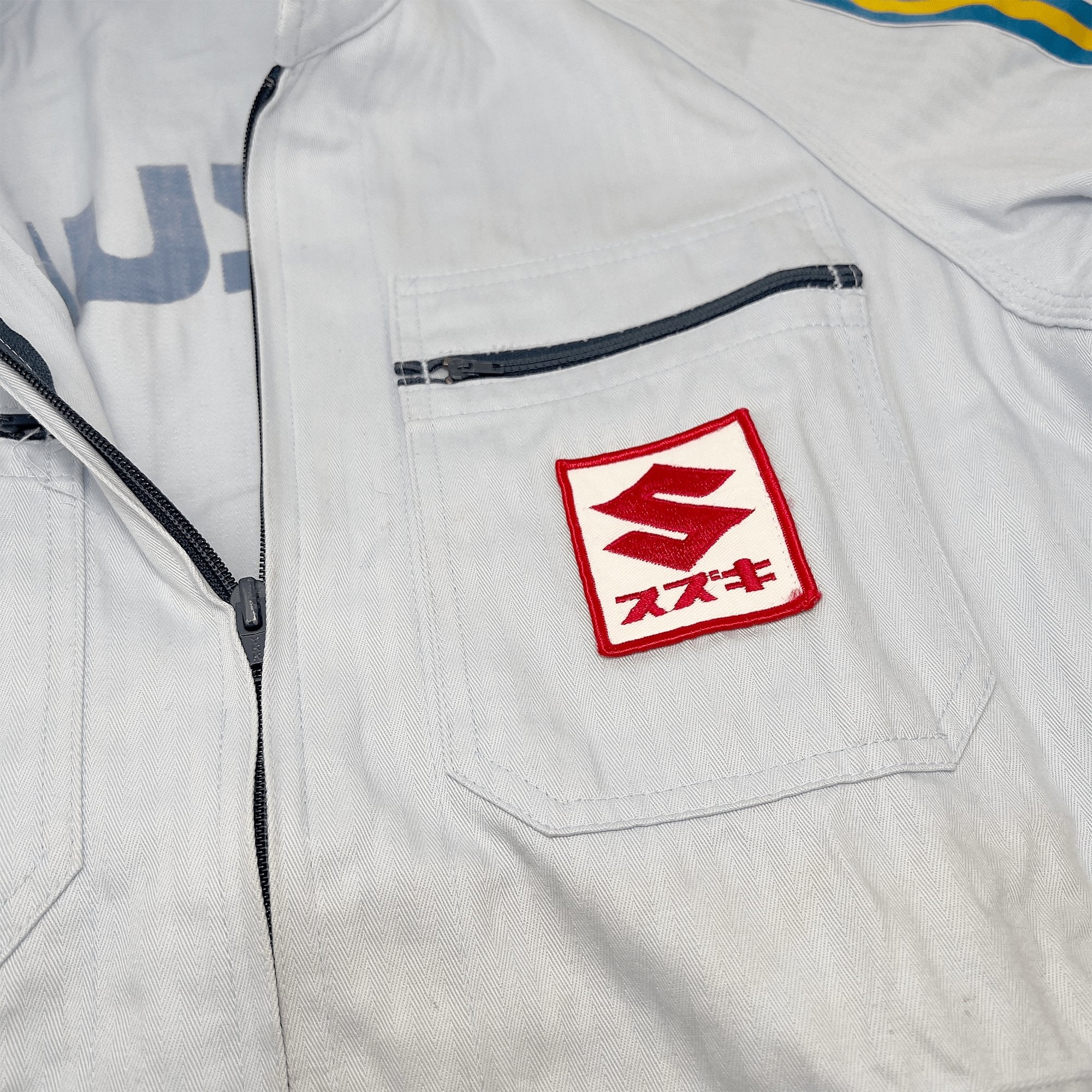 Vintage Showa Era JDM Japan Suzuki Mechanic Coveralls Tsunagi Light ...